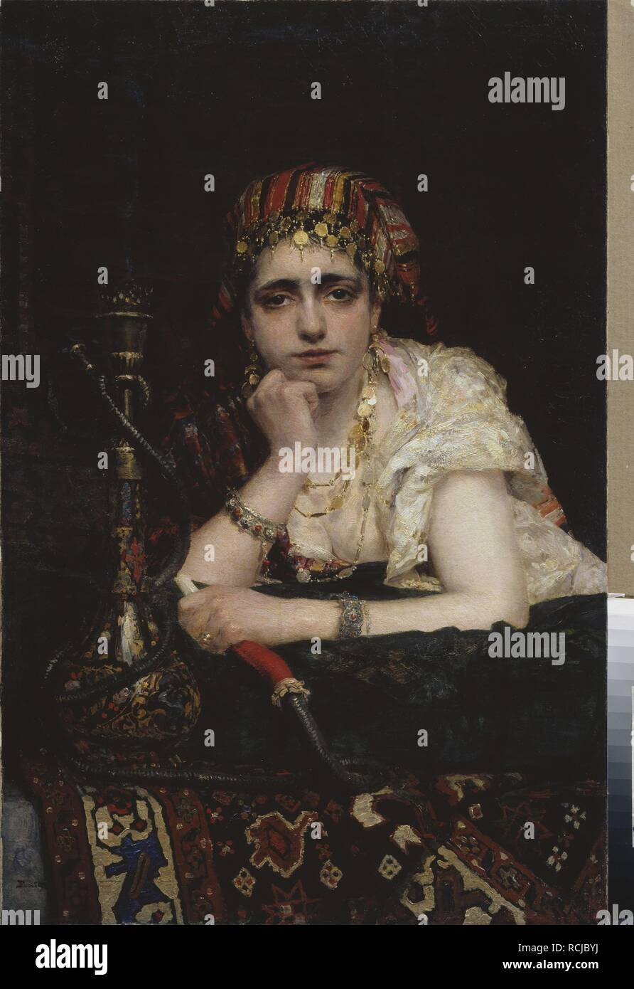 An odalisque. Museum: National Art Museum of Belorussian Republik ...