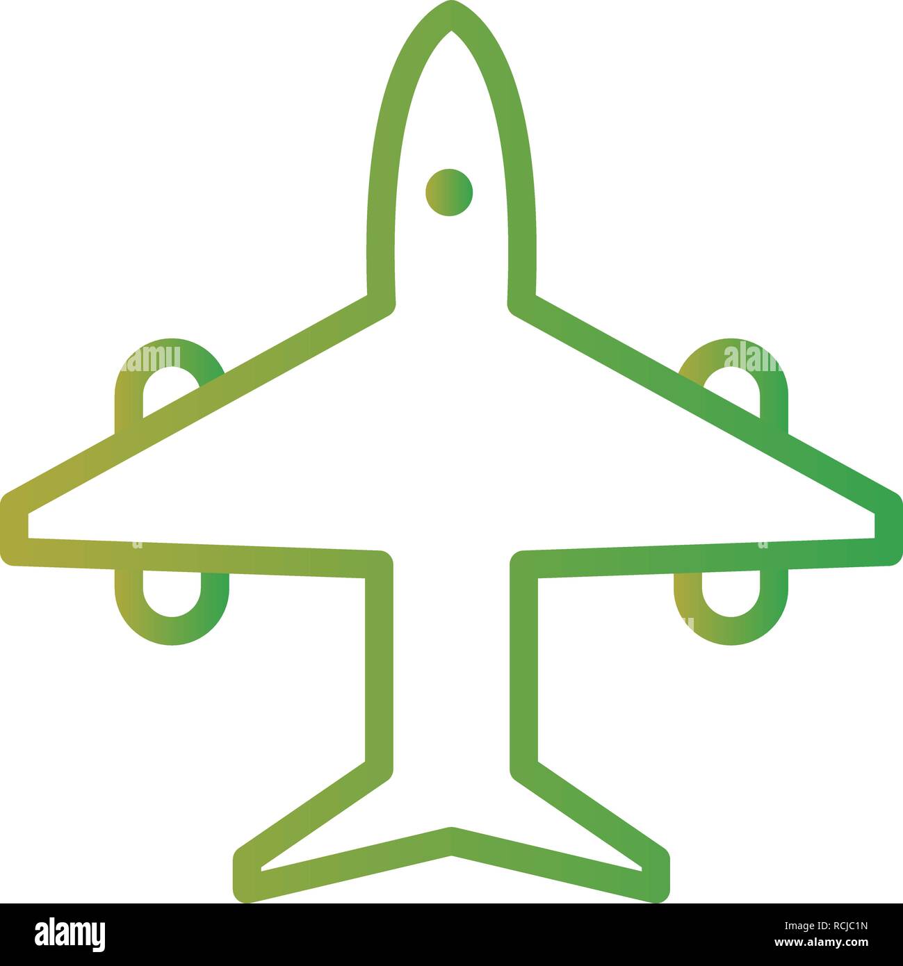Vector Airplane Icon Stock Vector Image & Art - Alamy