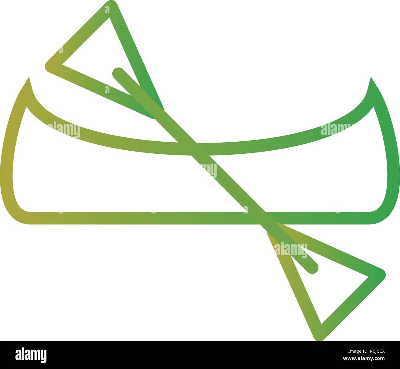 Vector Canoe Icon Stock Vector Image & Art - Alamy