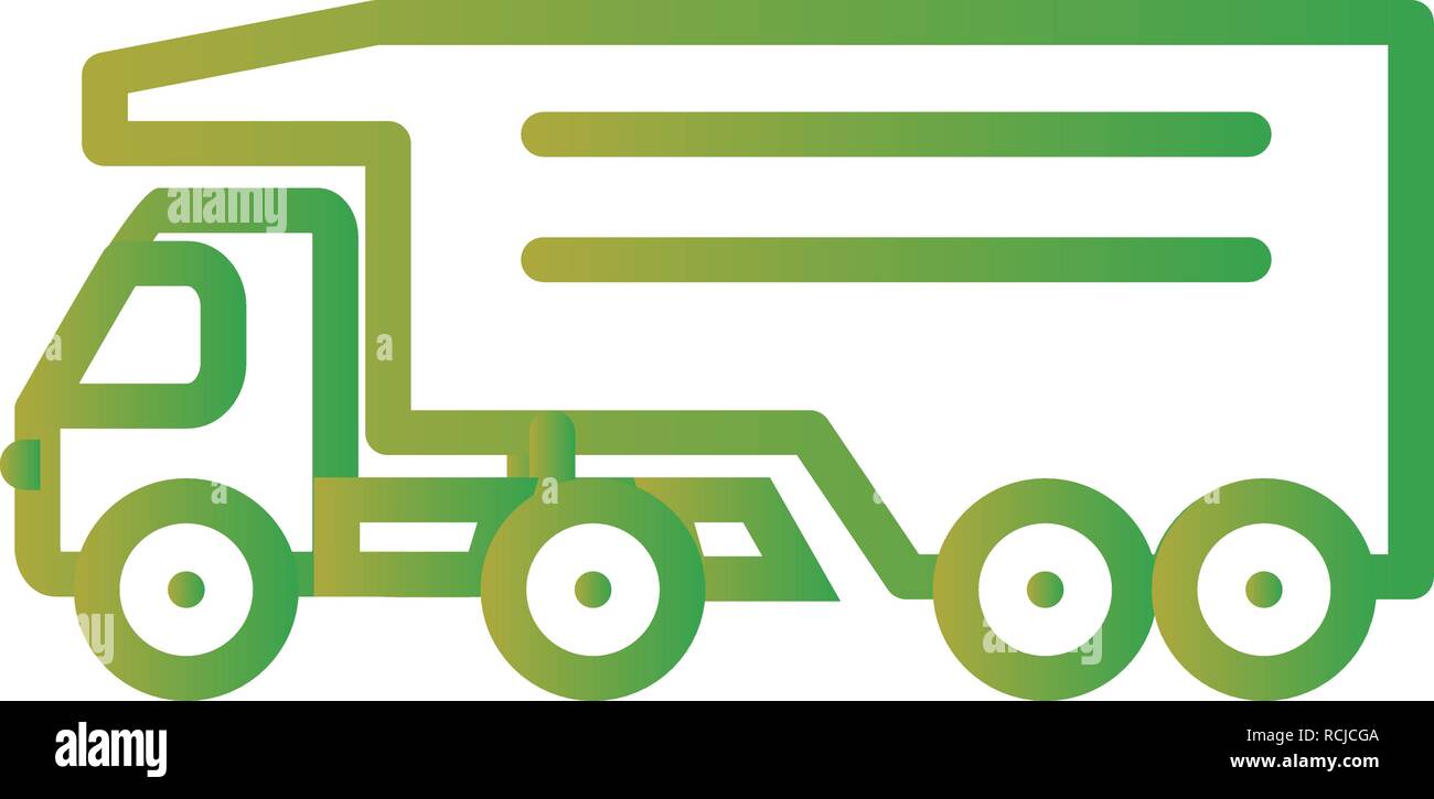 Vector Tipper Truck Icon Stock Vector Image & Art - Alamy