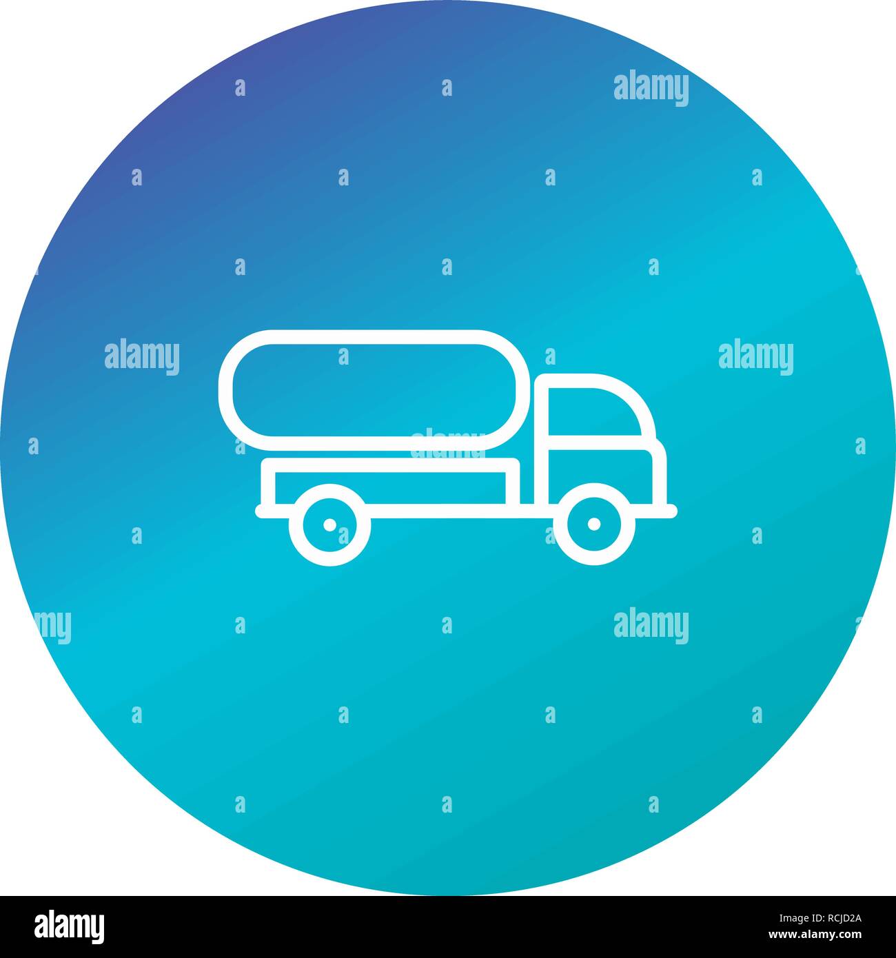 Vector Tank Truck Icon Stock Vector Image & Art - Alamy