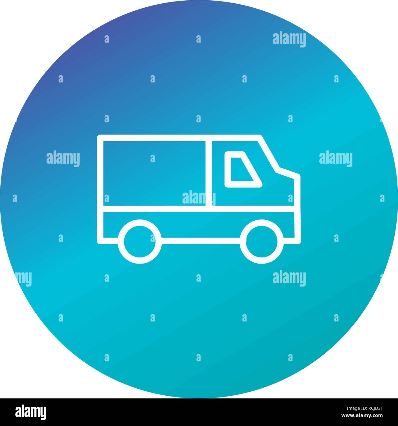 Vector Van Icon Stock Vector Image & Art - Alamy