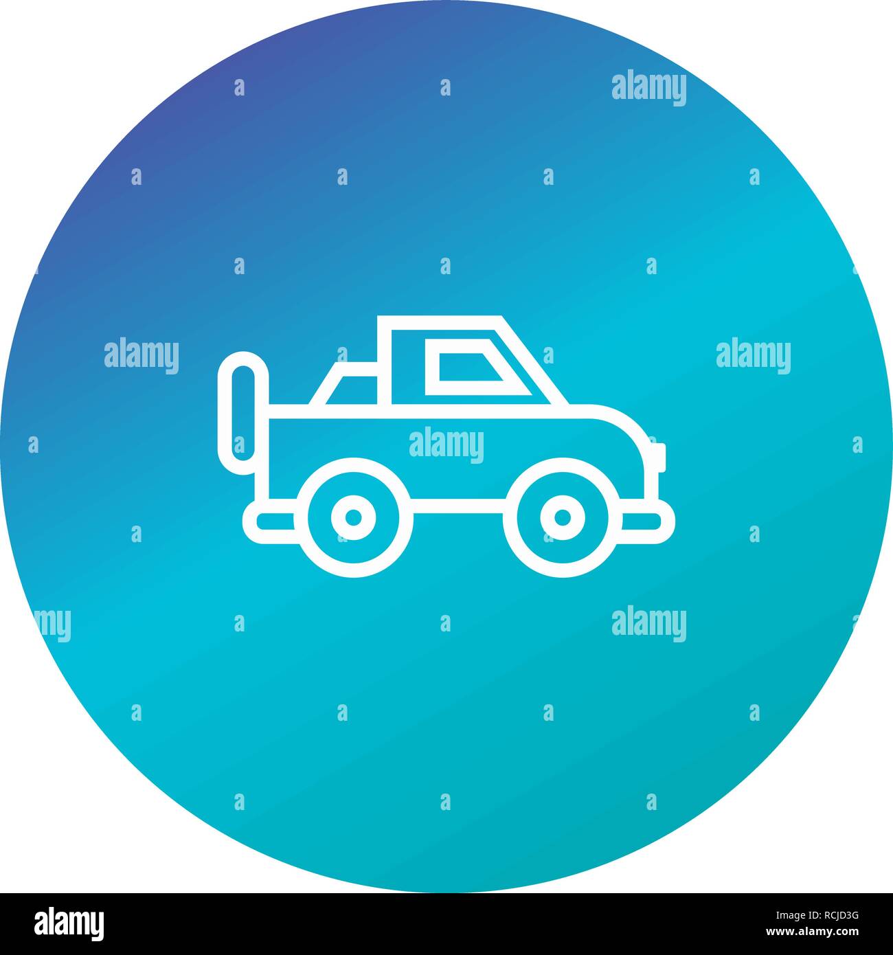 Vector Jeep Icon Stock Vector Image & Art - Alamy