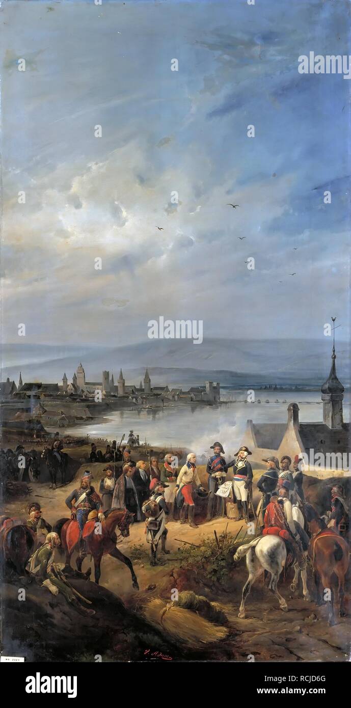 The French Army enters Mainz on October 21, 1792. Museum: Musée de l ...