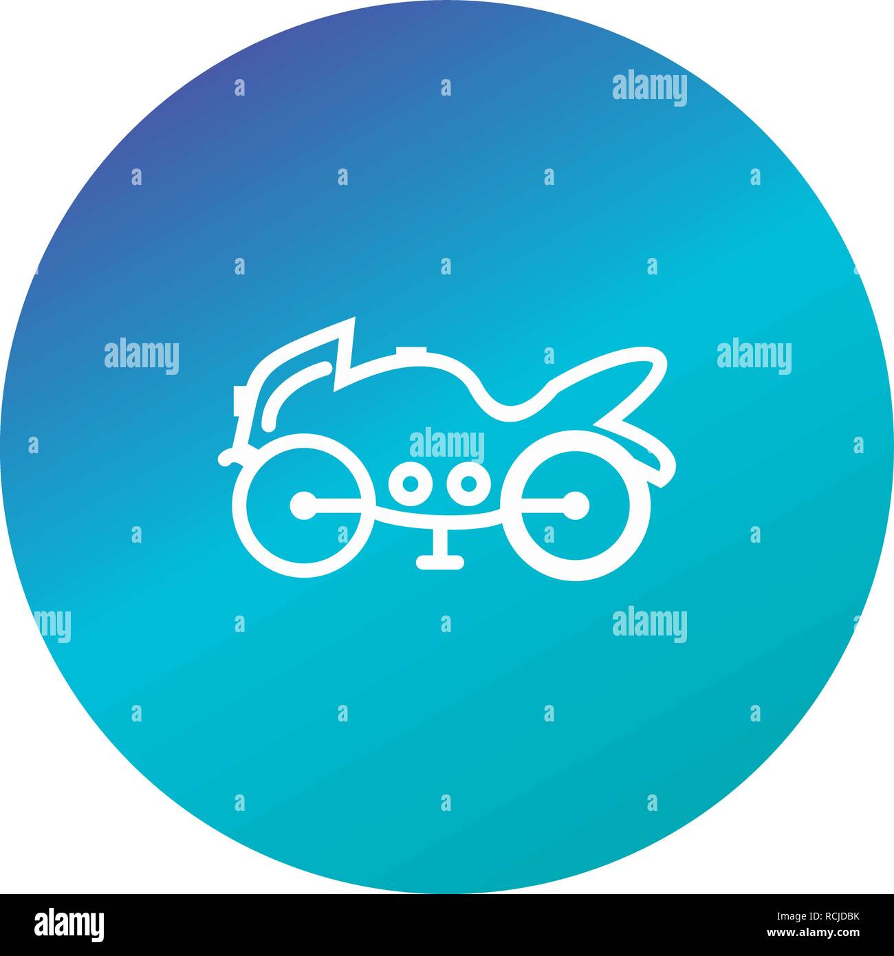Vector Heavy Bike Icon Stock Vector Image & Art - Alamy