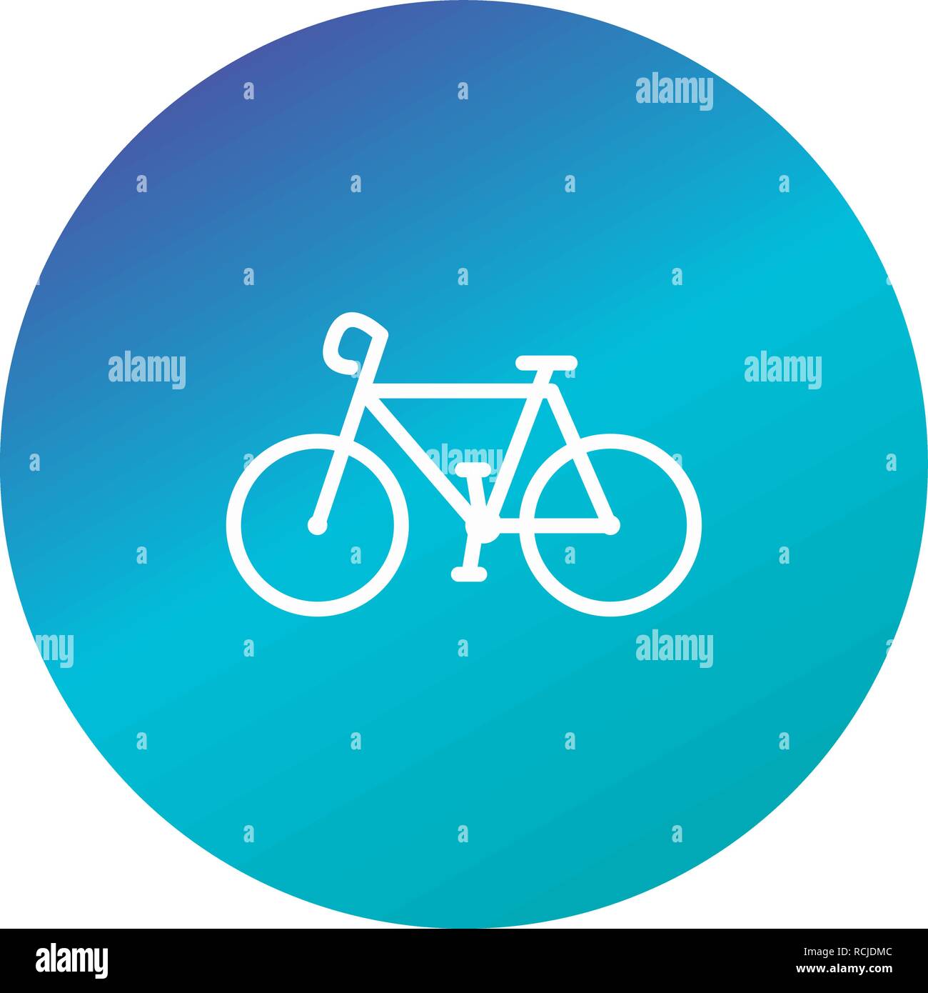 Vector Bicycle Icon Stock Vector Image & Art - Alamy