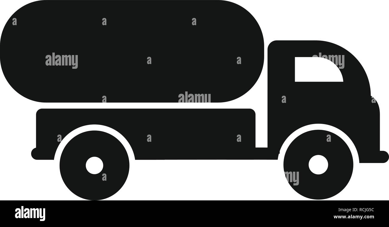 Vector Tank Truck Icon Stock Vector Image & Art - Alamy