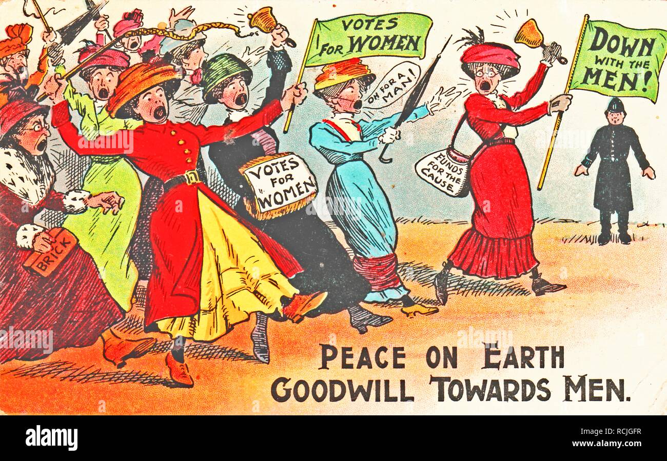 Anti suffrage hi-res stock photography and images - Alamy