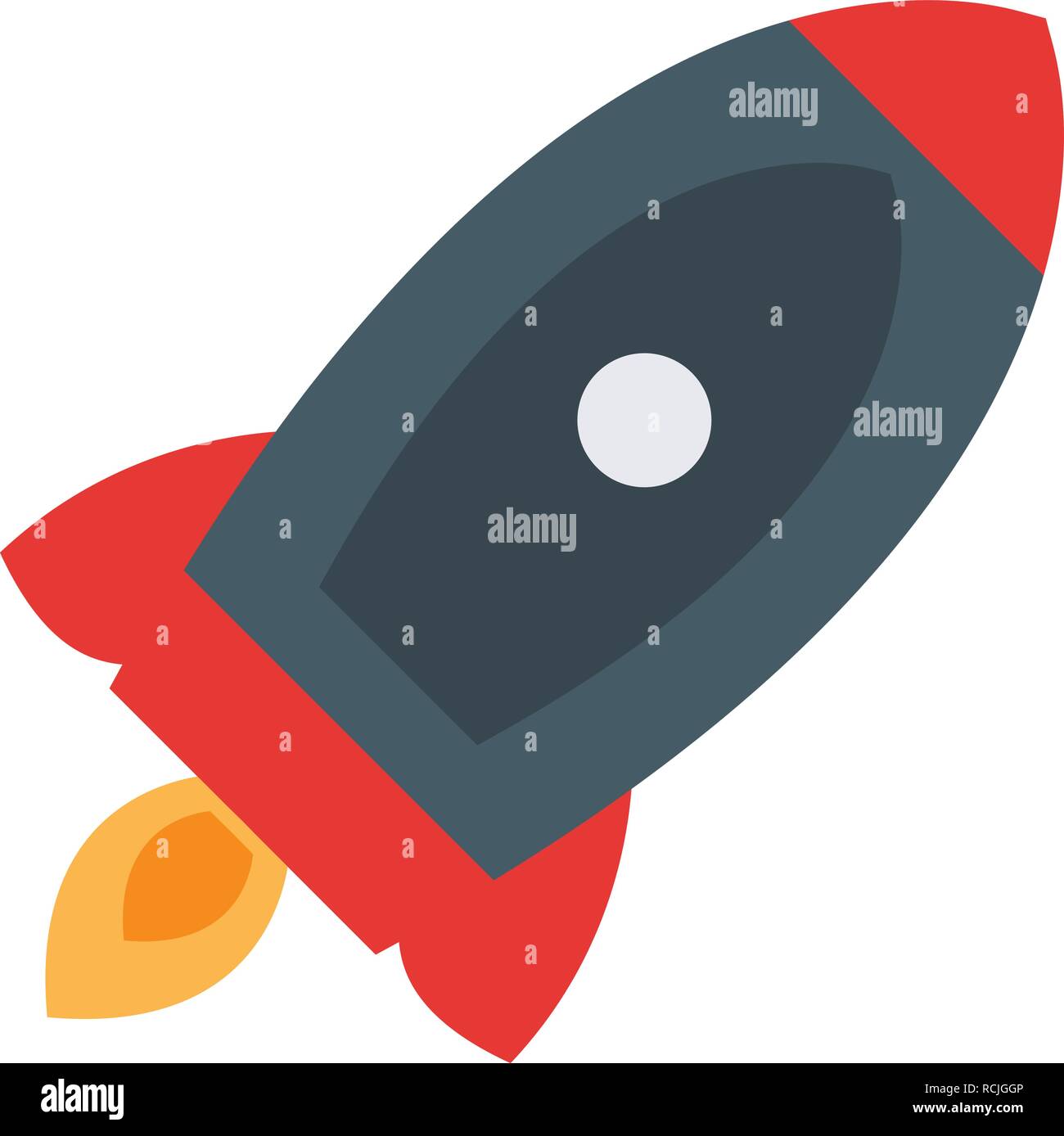 Space Rocket Launcher Stock Vector Images - Alamy