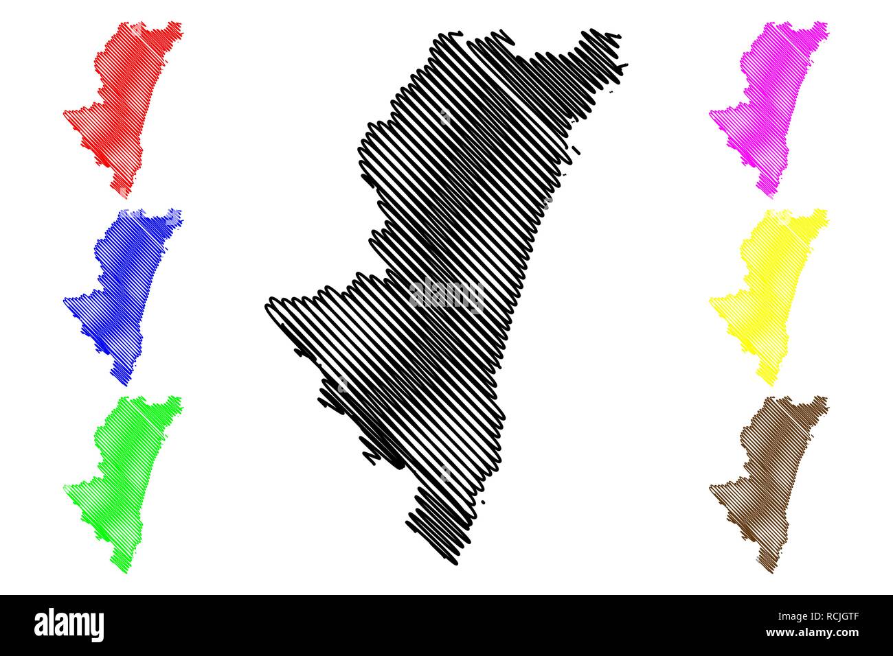 Miyazaki Prefecture (Administrative divisions of Japan, Prefectures of ...
