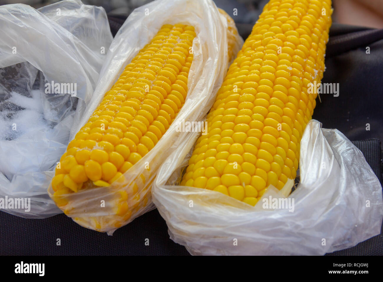 Vegetable in plastic bags nobody hi-res stock photography and images ...