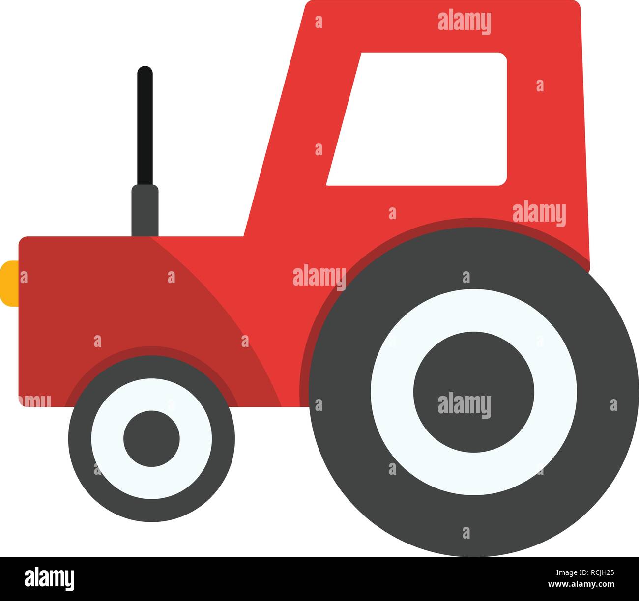 Vector Tractor Icon Stock Vector Image & Art - Alamy