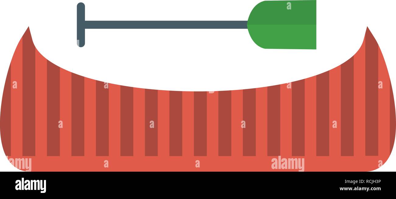 Vector Canoe Icon Stock Vector Image & Art - Alamy