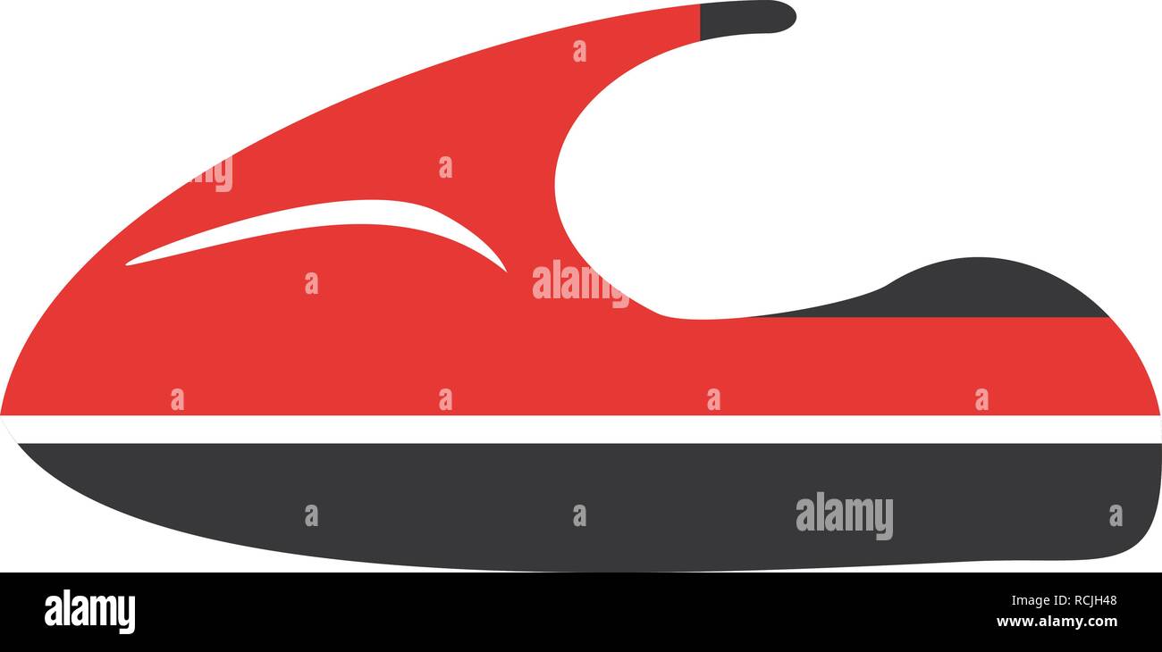 Vector Jet Ski Icon Stock Vector Image & Art - Alamy