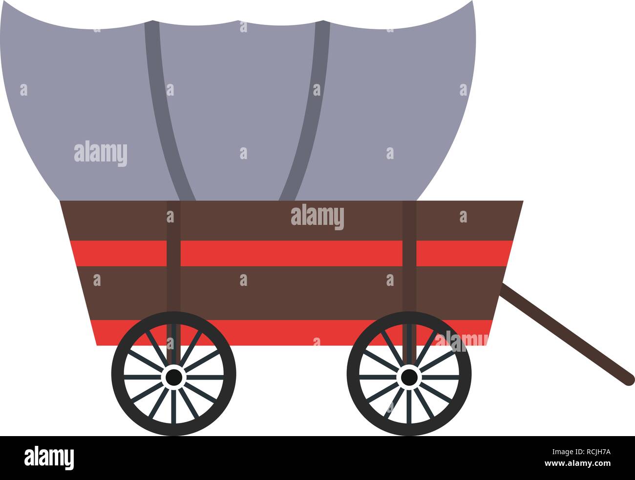 Vector Wagon Icon Stock Vector Image & Art - Alamy