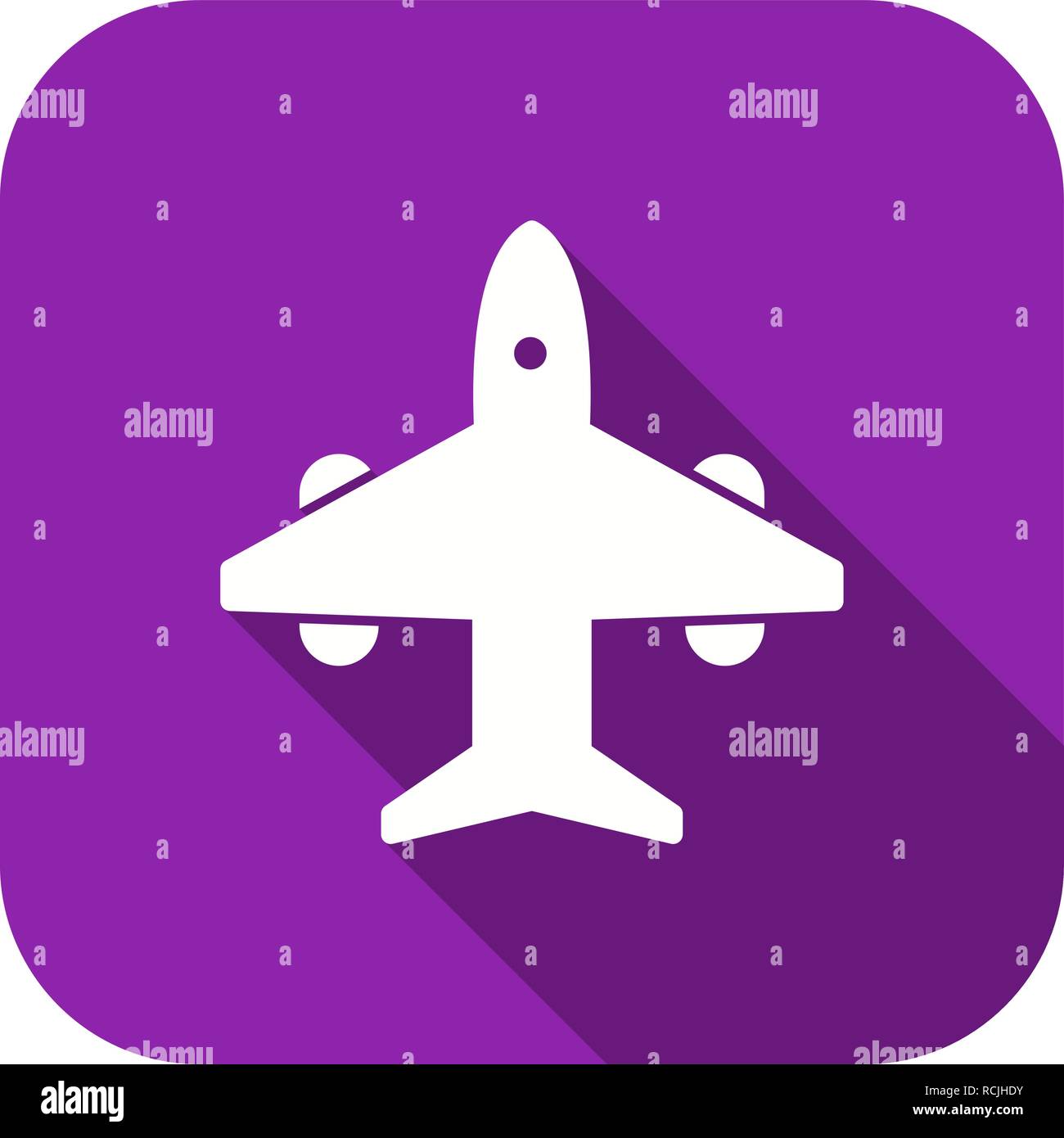 Vector Airplane Icon Stock Vector Image & Art - Alamy