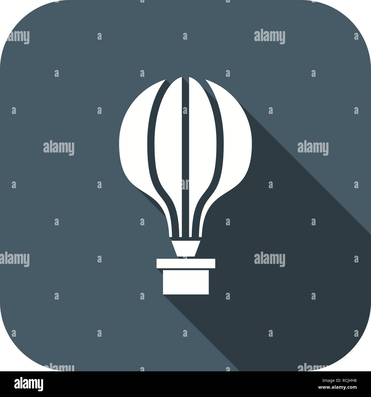 Vector Air Balloon Icon Stock Vector Image & Art - Alamy