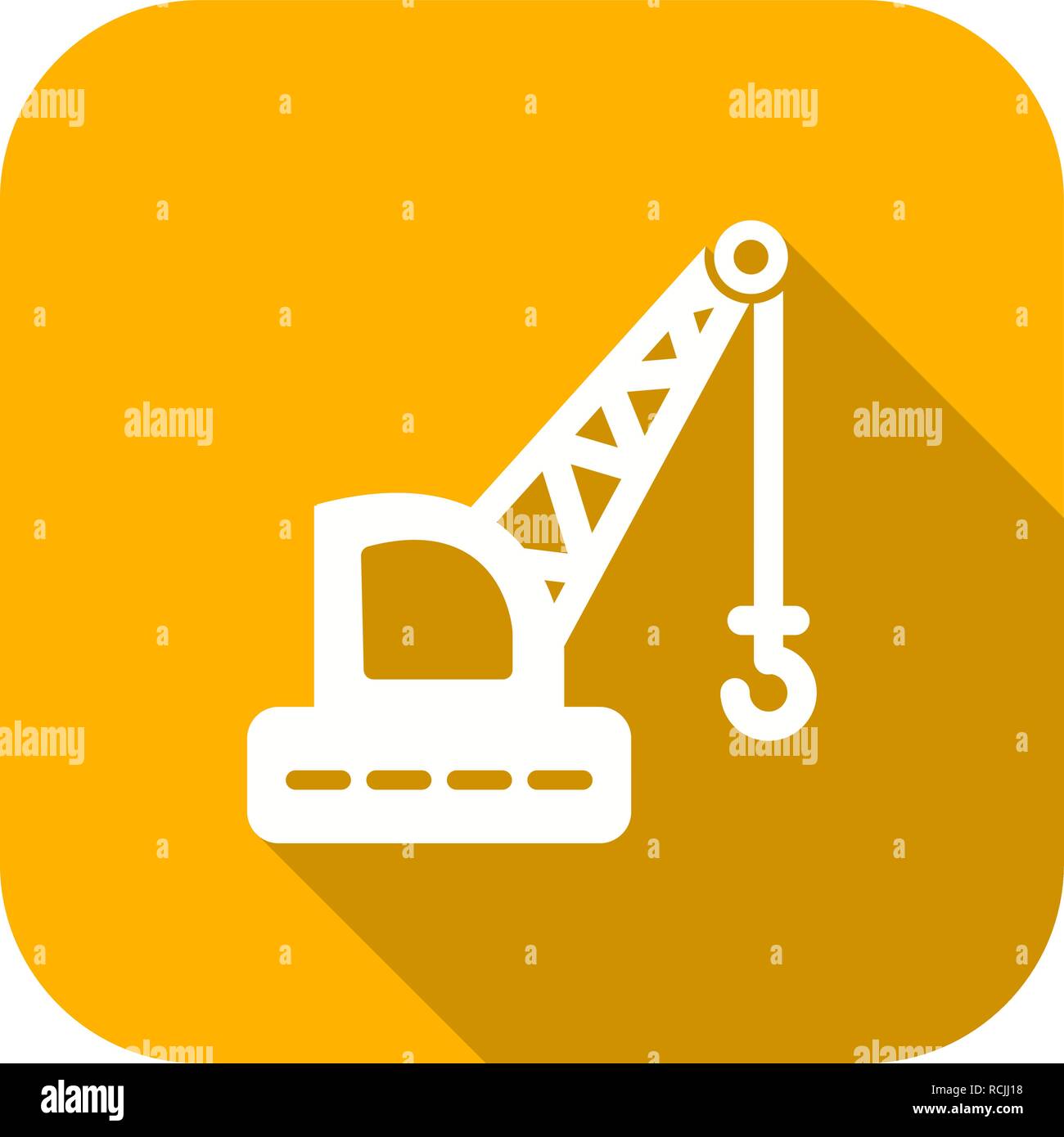 Vector Crane Icon Stock Vector Image & Art - Alamy