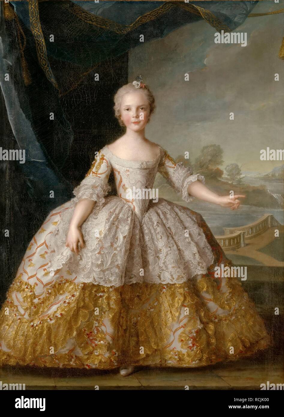 Princess Isabella of Parma (1741-1763) as child. Museum: Musée de l ...