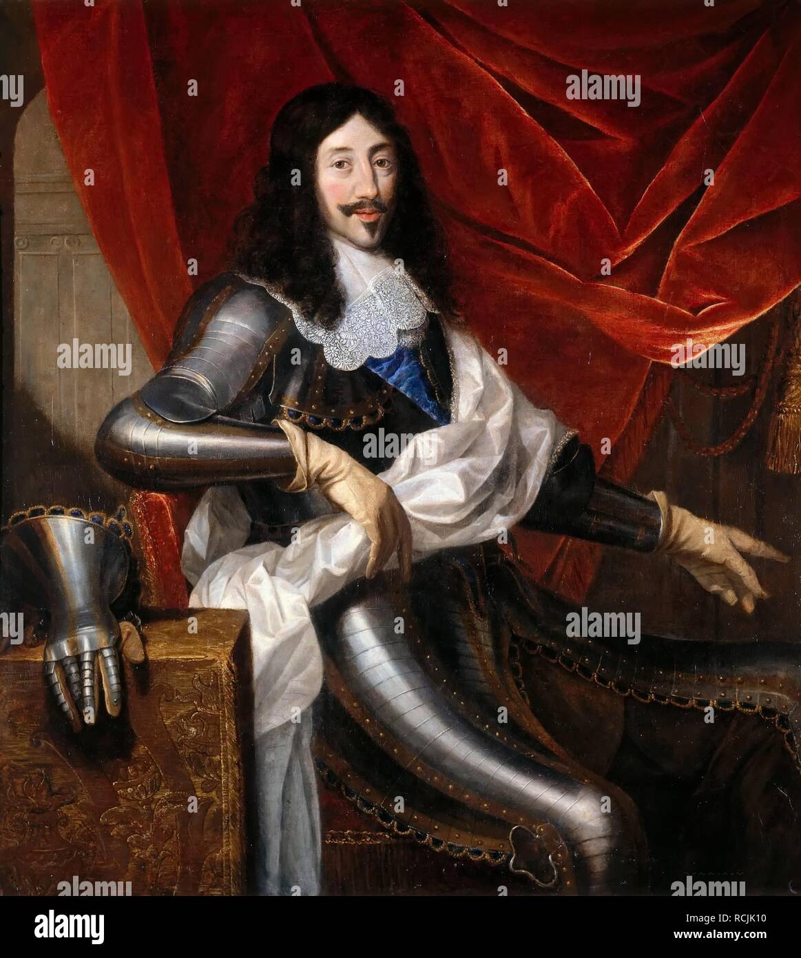 Portrait of Louis XIII of France (1601-1643). Museum: Musée de l ...