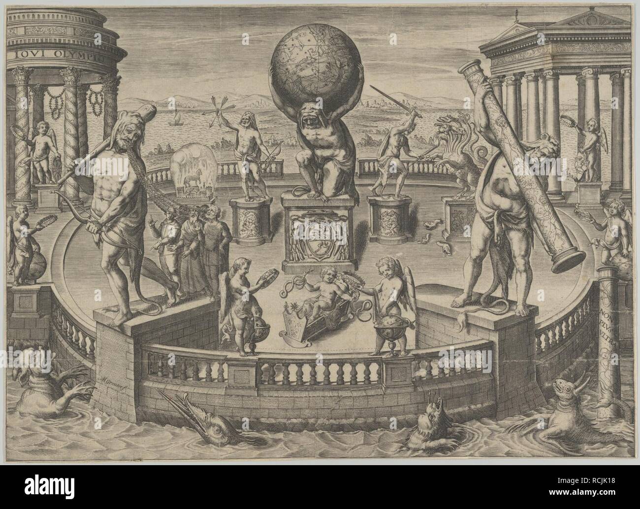 Twelve labors of hercules hi-res stock photography and images - Alamy