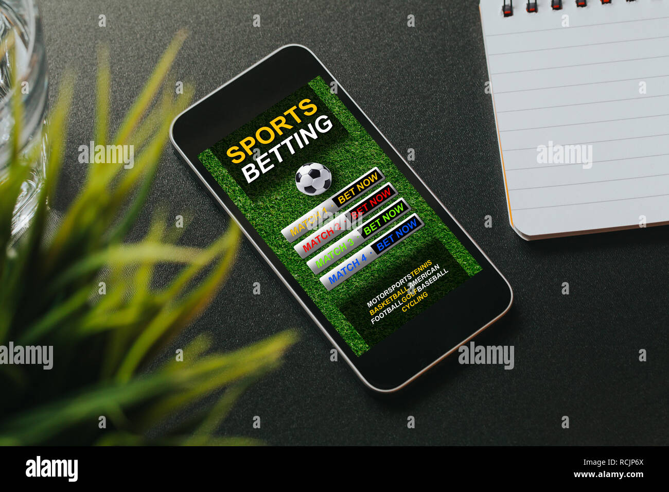 Betting app screen hi-res stock photography and images - Alamy