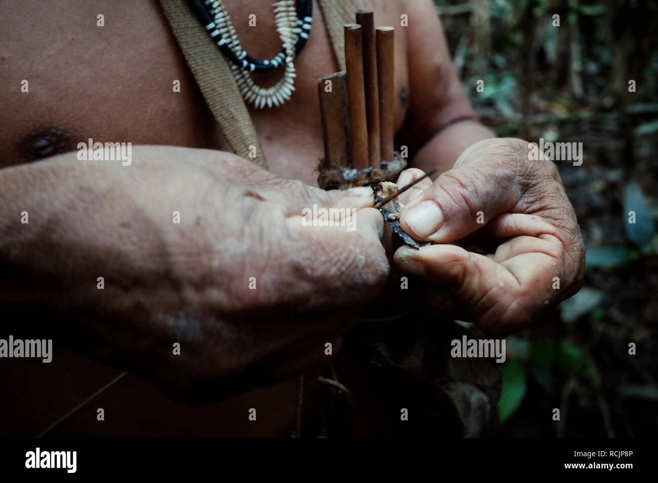 Blowpipe hunting hi-res stock photography and images - Alamy