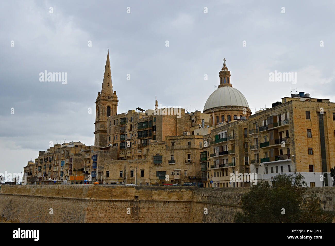 Malta valetta hi-res stock photography and images - Alamy