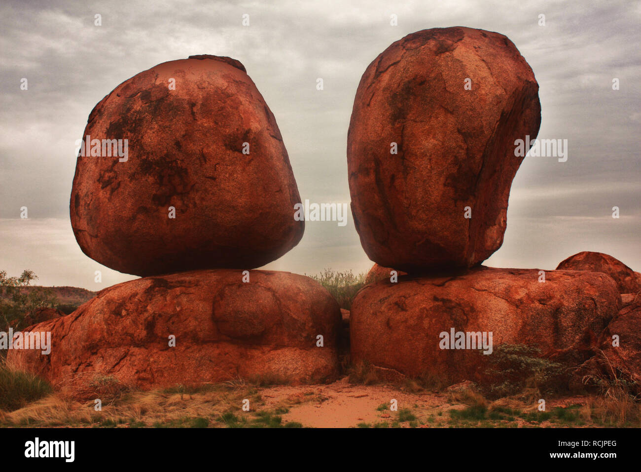 Devil’s Marbles, Australia, Central Australia, Australian Desert, Red ...