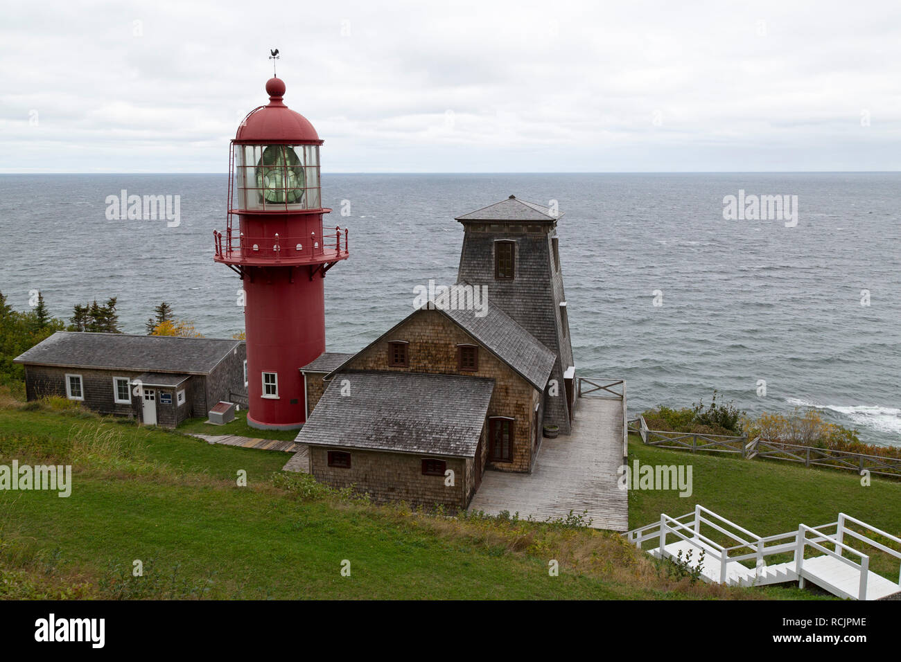 The Pointe-à-la-Renommée Lighthouse (Fame Point) and National Historic ...