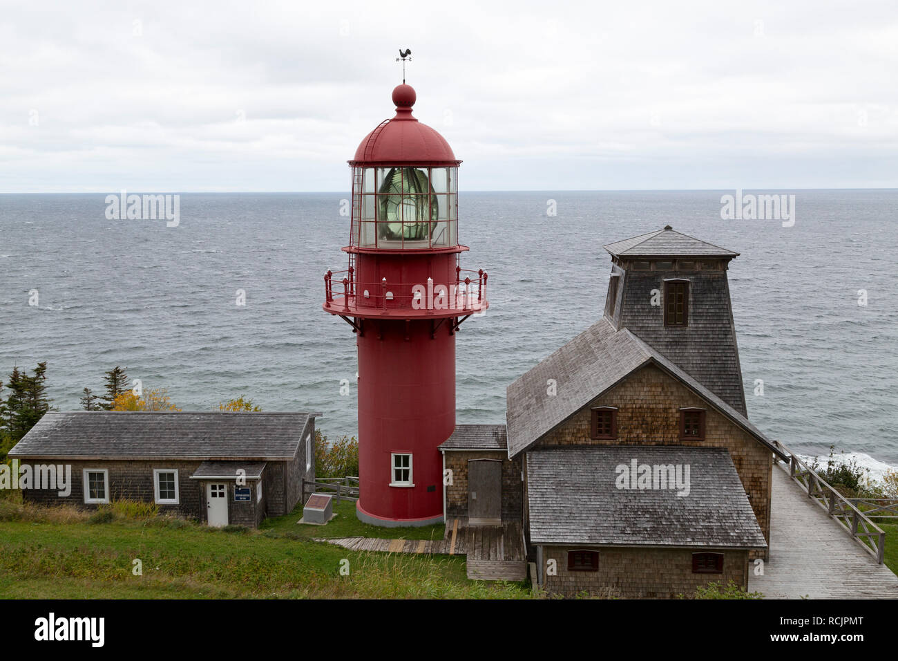 The Pointe-à-la-Renommée Lighthouse (Fame Point) and National Historic ...