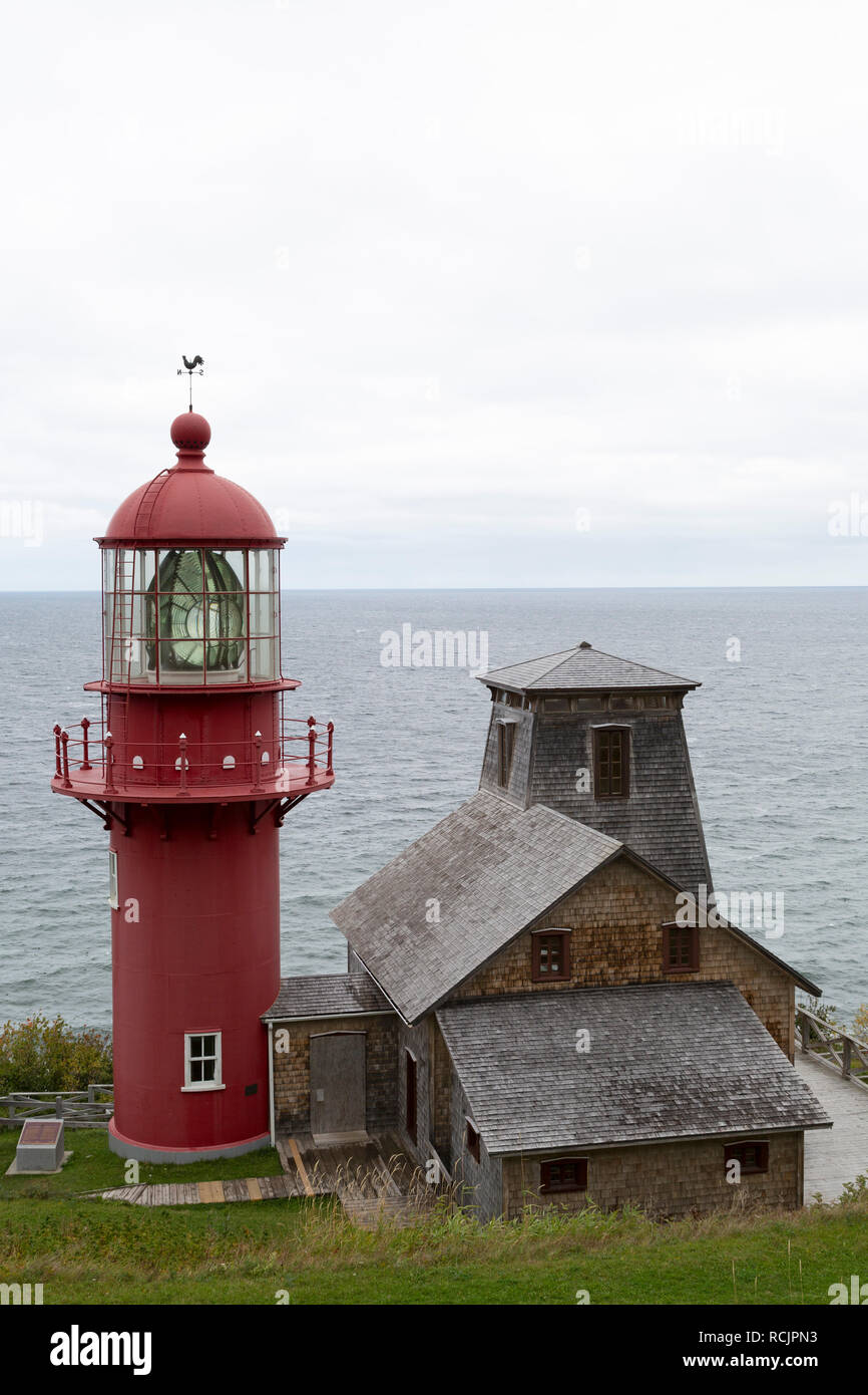 The Pointe-à-la-Renommée Lighthouse (Fame Point) and National Historic ...