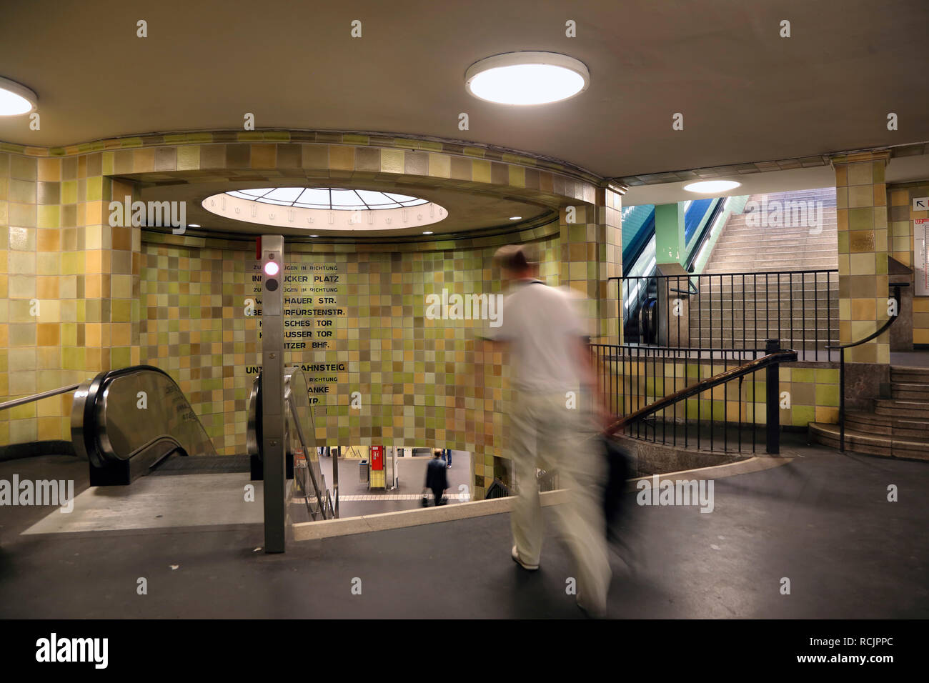Subway station nollendorfplatz hi-res stock photography and images - Alamy