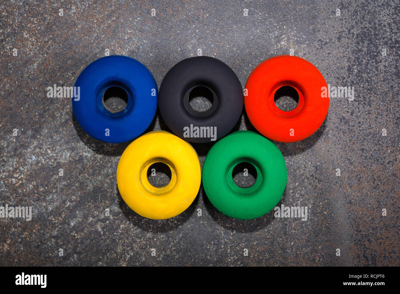 2020 olympic rings hi-res stock photography and images - Alamy