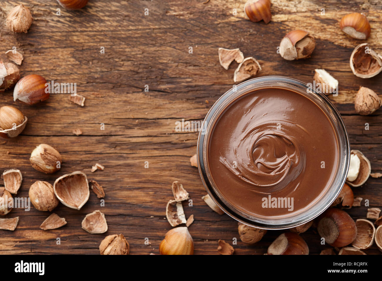 Dark chocolate spread hi-res stock photography and images - Alamy