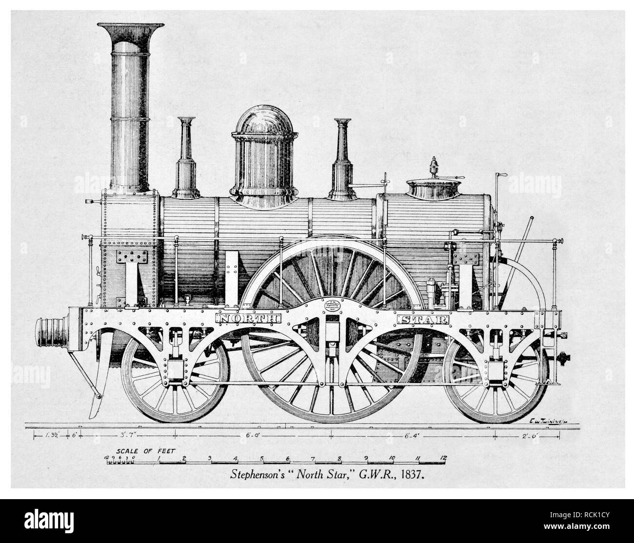 Steam funnel railway locomotive hi-res stock photography and images - Alamy