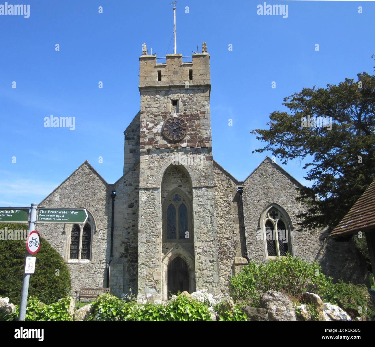All Saints Church, Church Place, Freshwater (May 2016) (1 Stock Photo ...