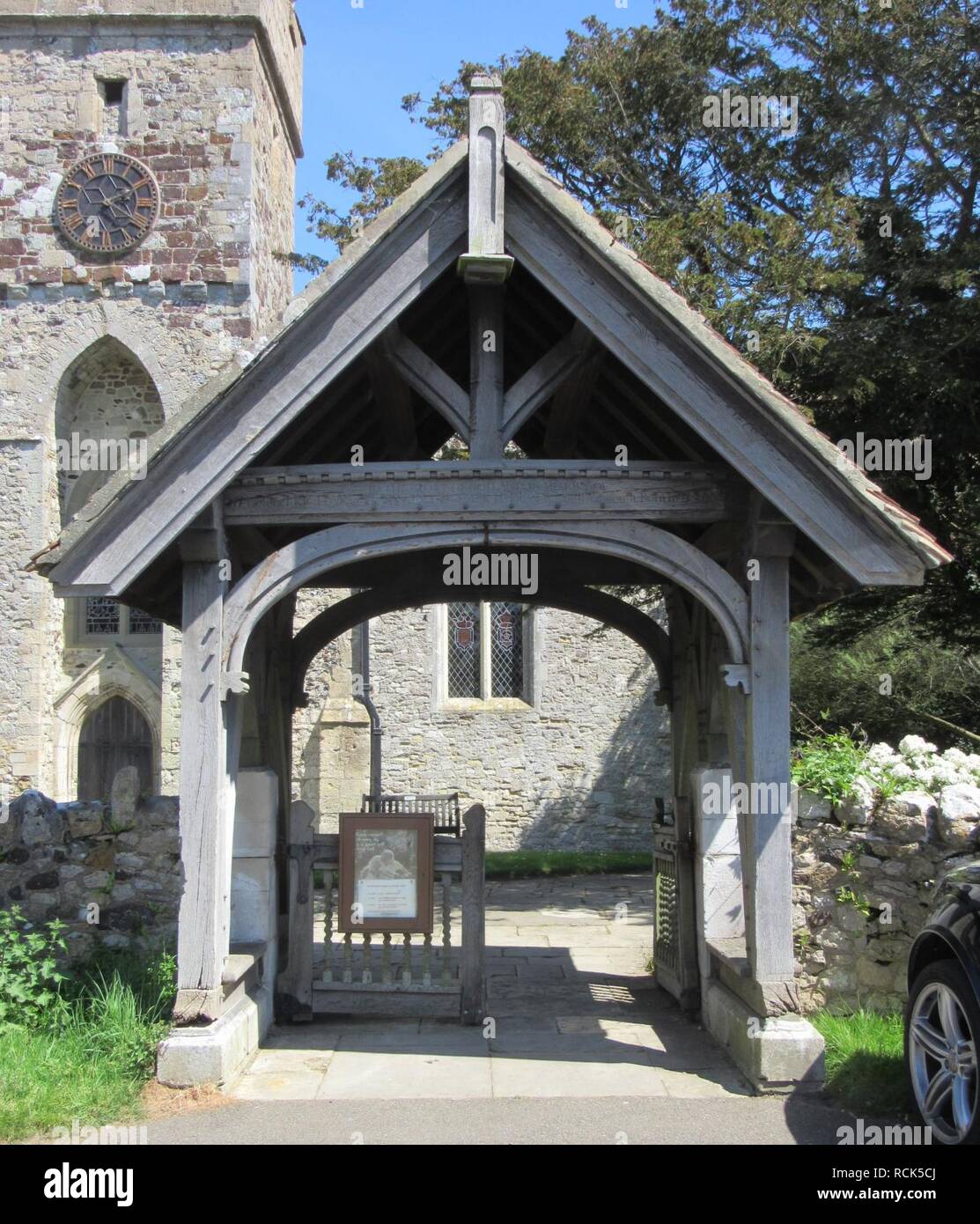 All Saints Church, Church Place, Freshwater (May 2016) (Lychgate Stock ...