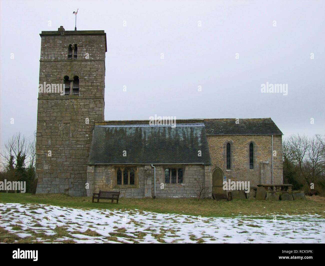 All Saints, Appleton-le-Street from South Stock Photo - Alamy