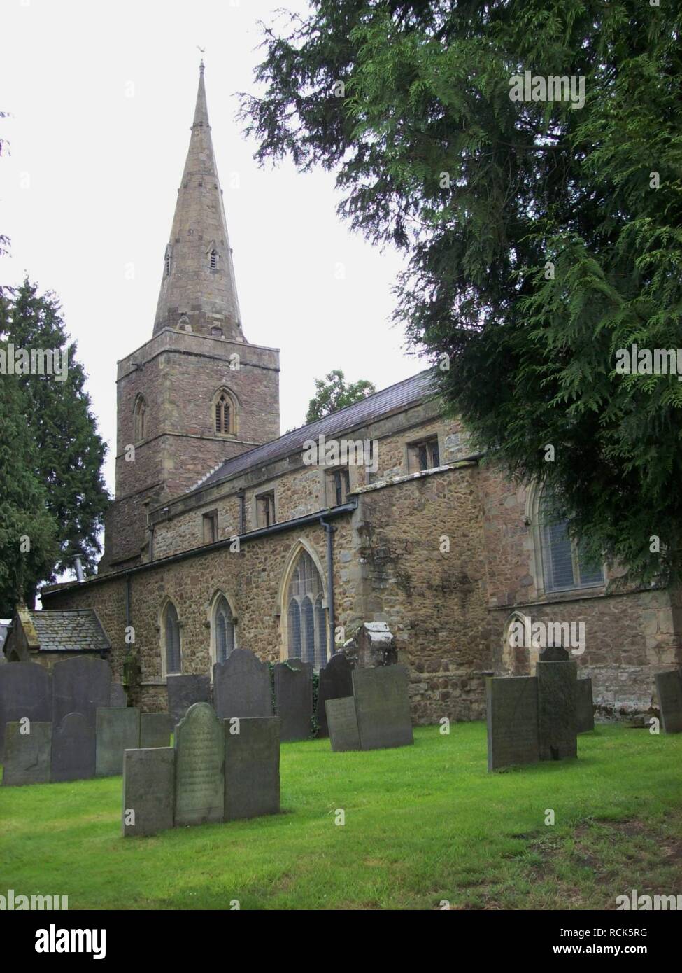 All Saints, Blaby Stock Photo - Alamy