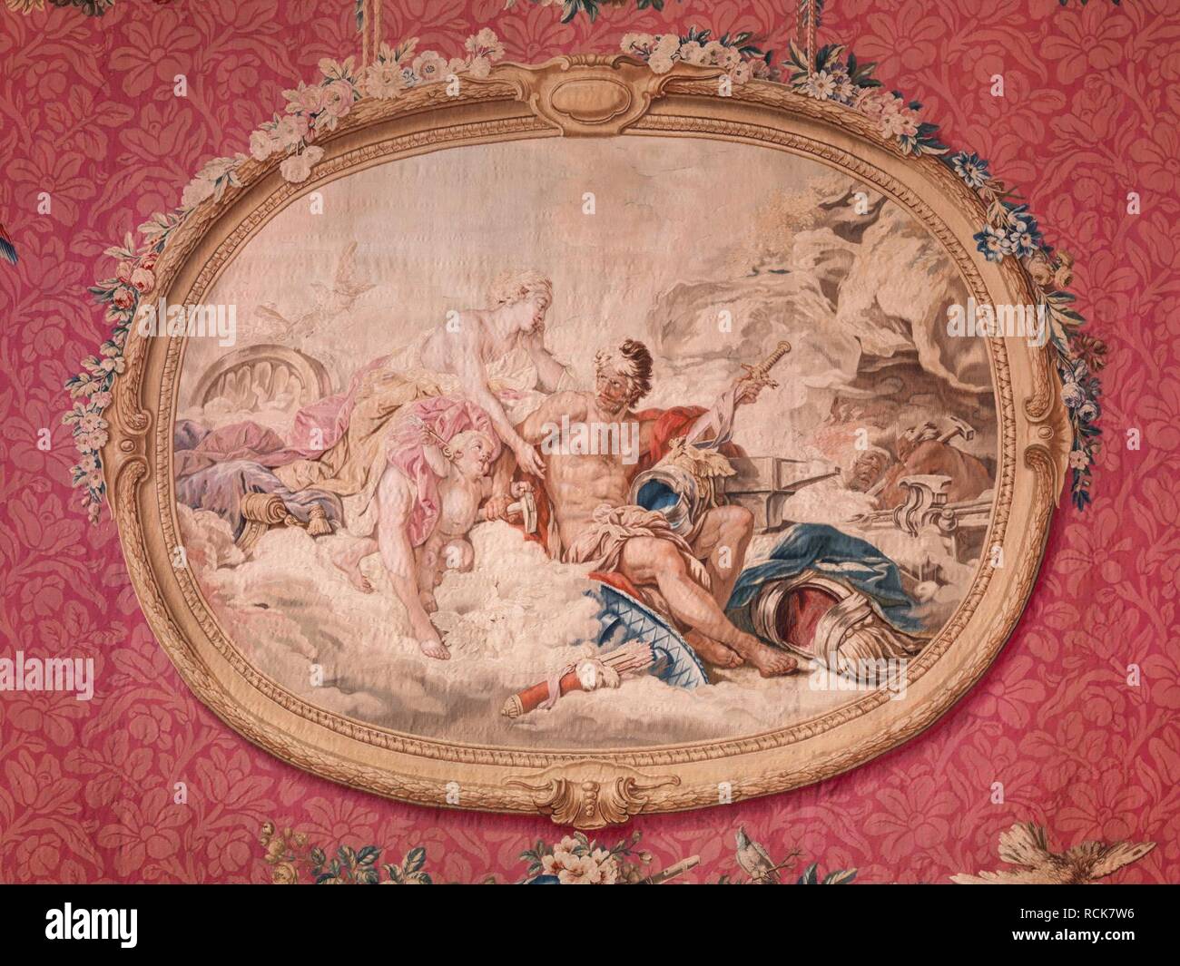 Allegory of Fire (Venus Visiting Vulcan Stock Photo - Alamy