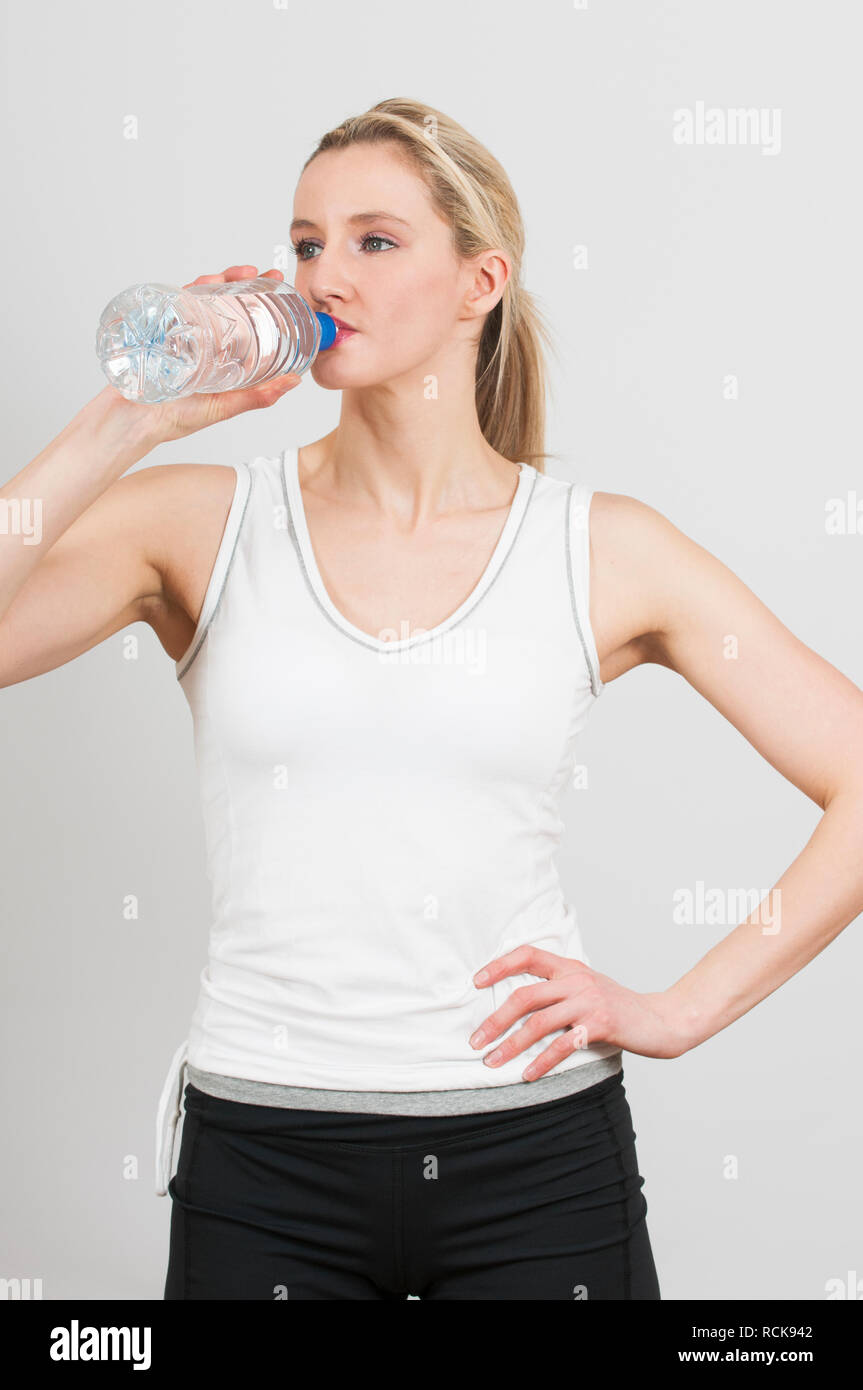 Woman water wellness inside hi-res stock photography and images - Alamy