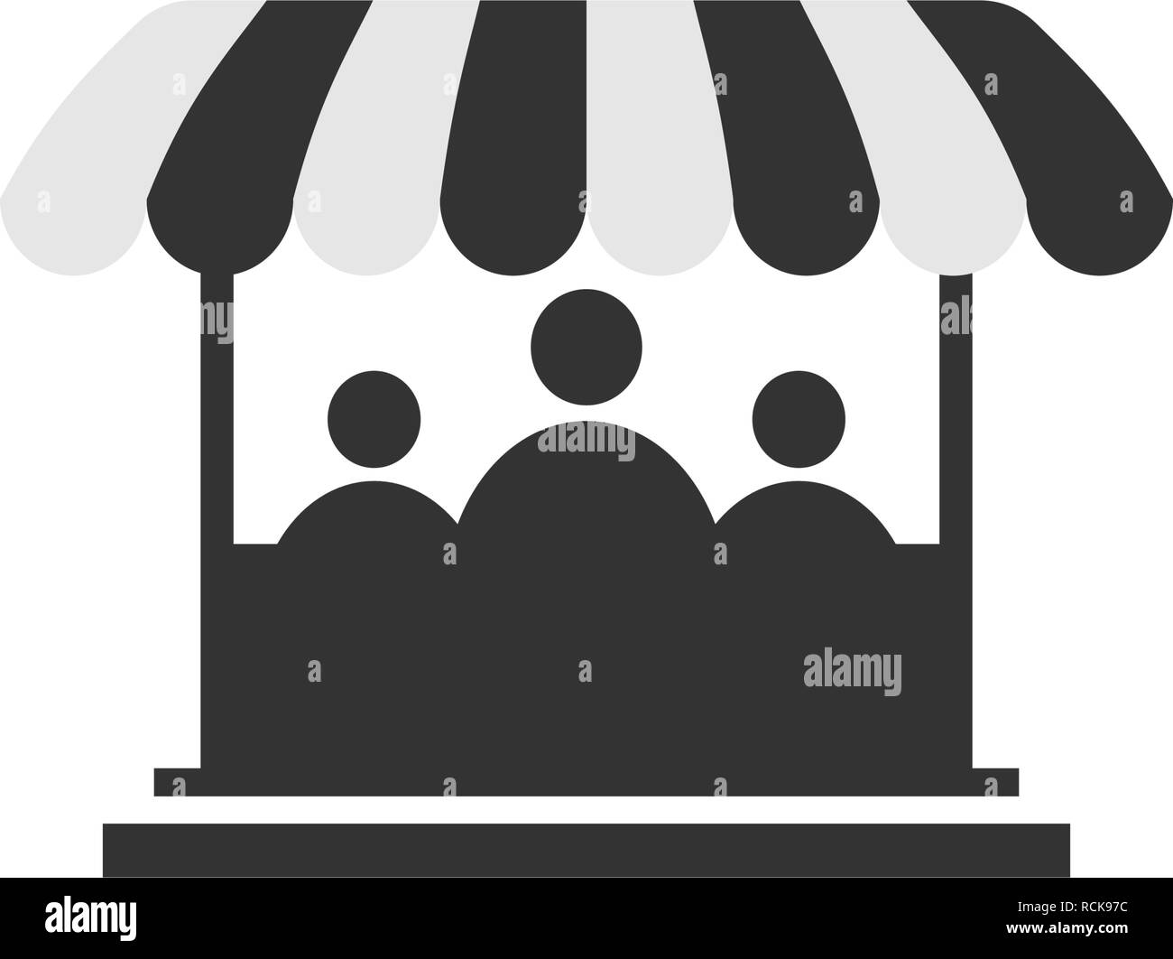 Store front Stock Vector Images - Alamy