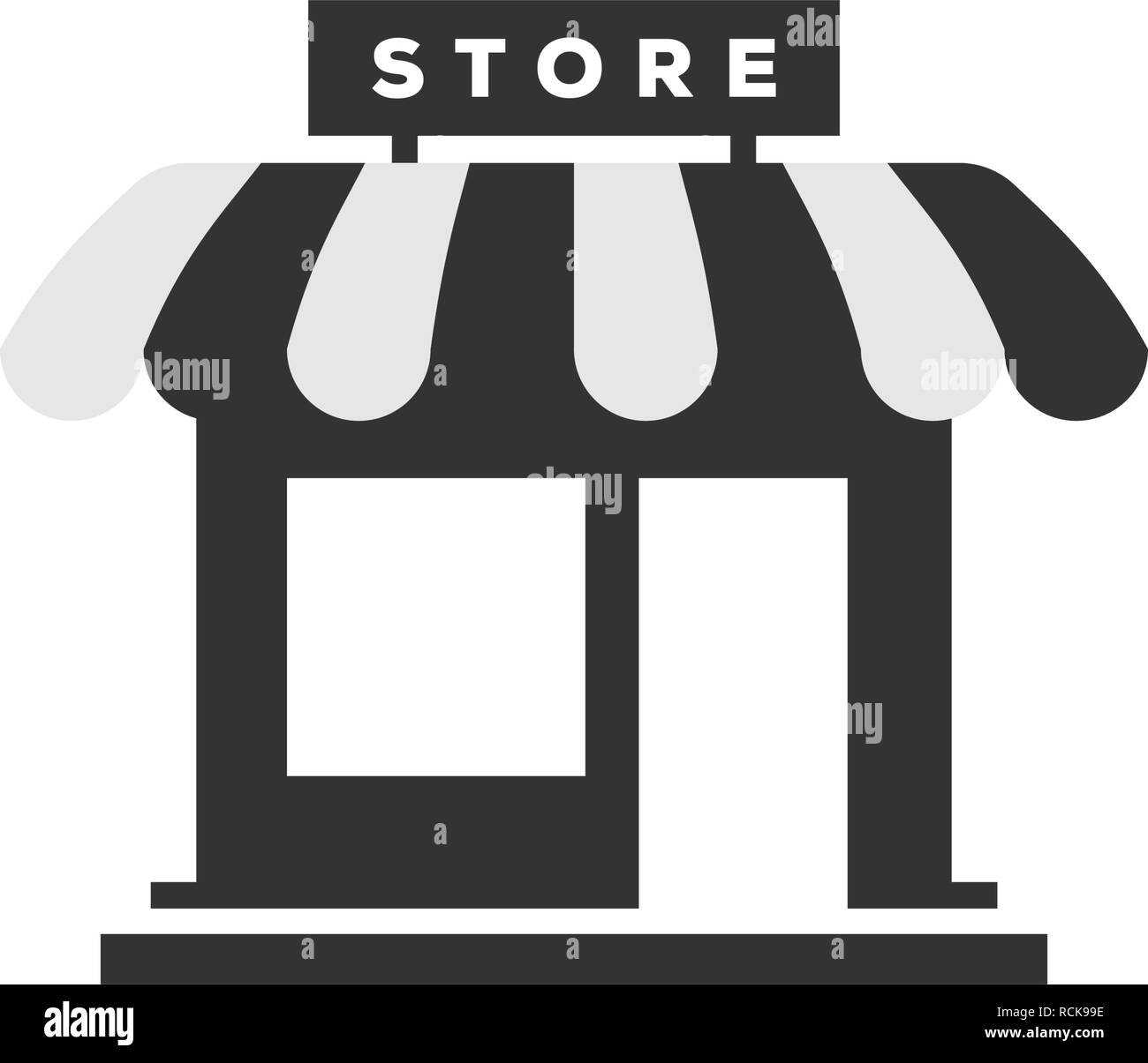 Store front icon graphic design template vector isolated Stock Vector ...