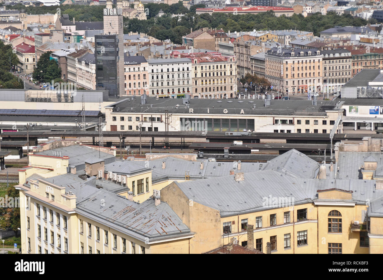 Riga station hi-res stock photography and images - Alamy