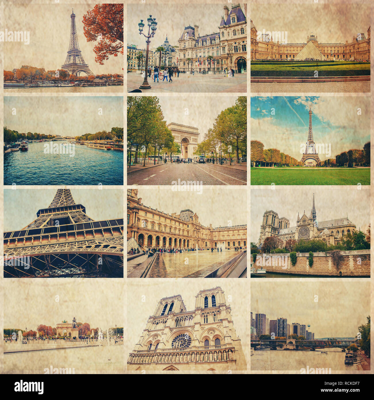 Bus de collage hi-res stock photography and images - Alamy
