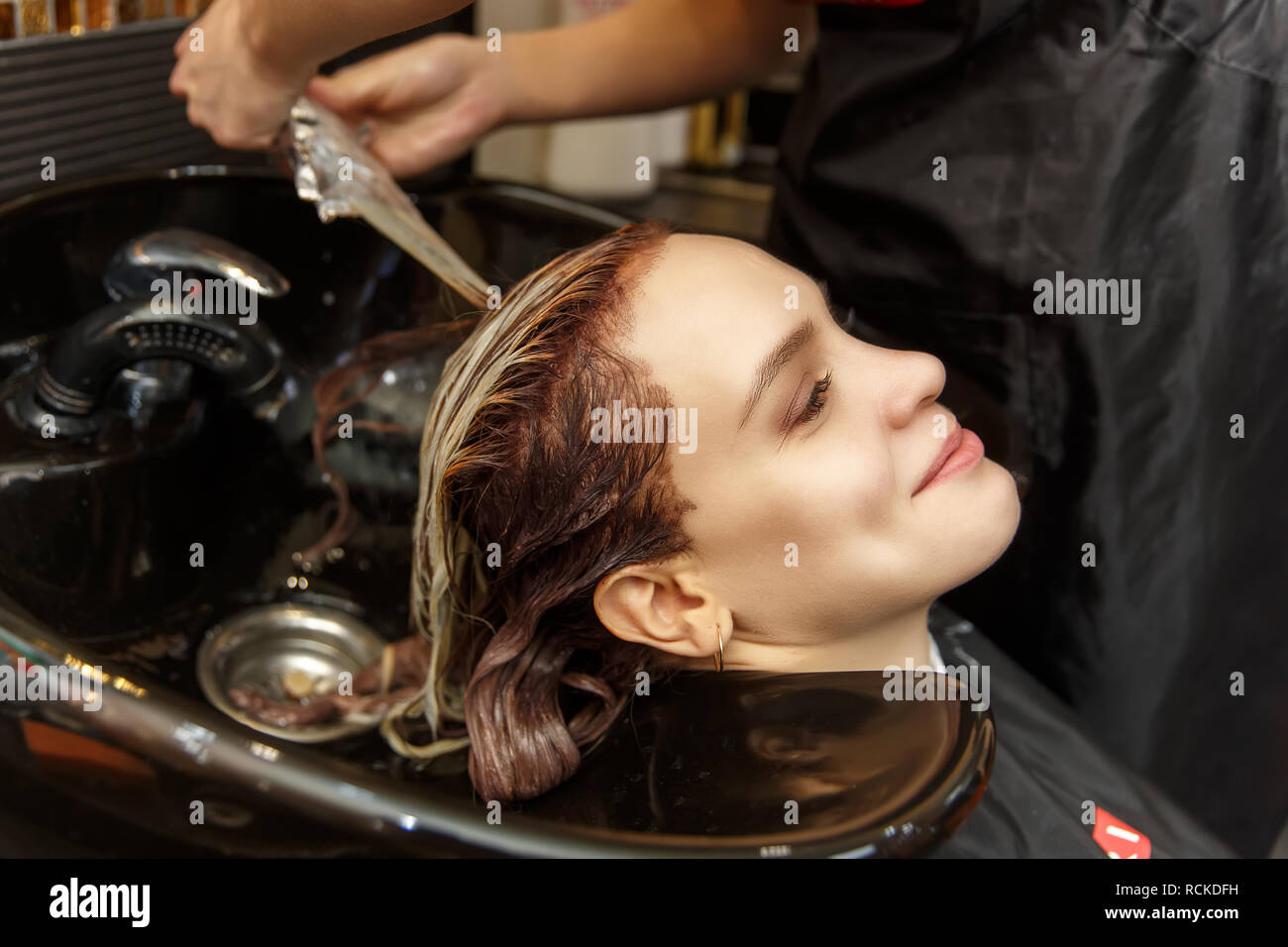Washing dye hi-res stock photography and images - Alamy