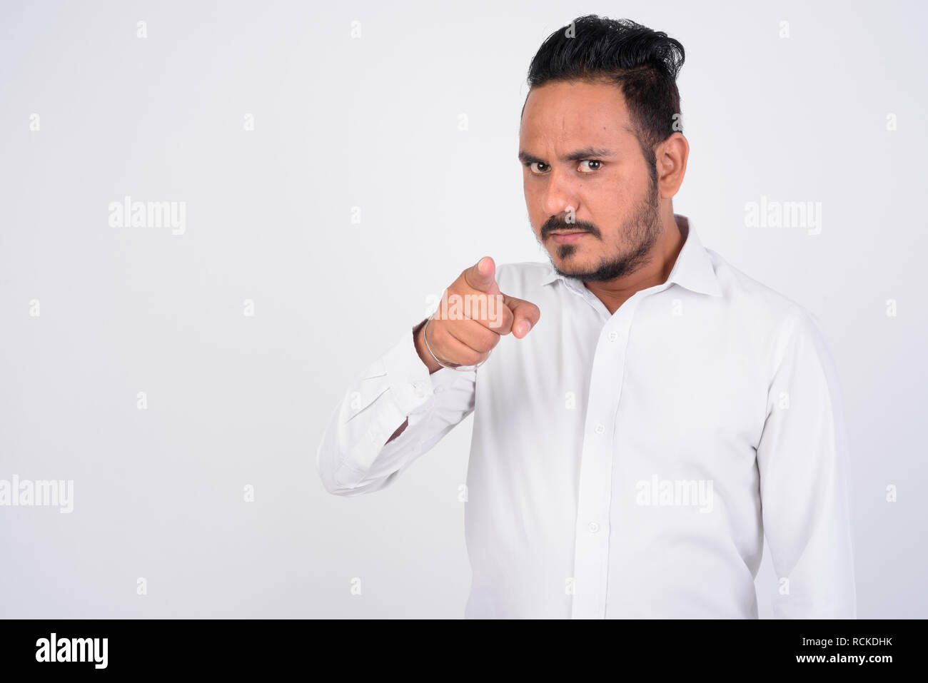 Angry guy pointing hi-res stock photography and images - Alamy