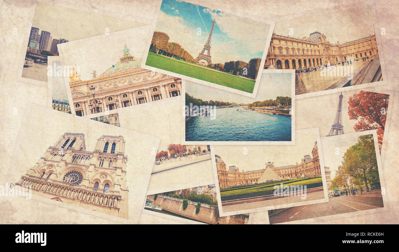 Louvre collage hi-res stock photography and images - Alamy