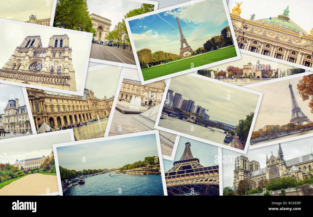 Bus de collage hi-res stock photography and images - Alamy